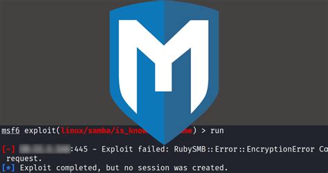 Msf Metasploit „ruby Smb Encryption Error“