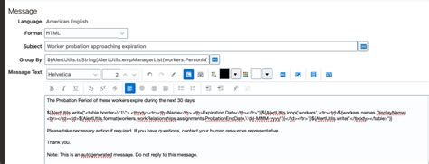 Alert Composer