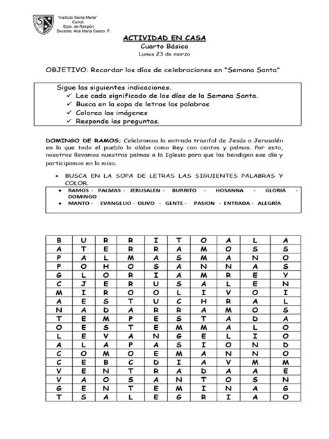 Religón 4° Basico Pdf Pascua De Resurrección Última Cena Religón 4° Basico Pdf Pascua De Resurrección Última Cena