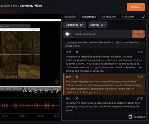 Antidote Feature Gameplay Automatic Annotations