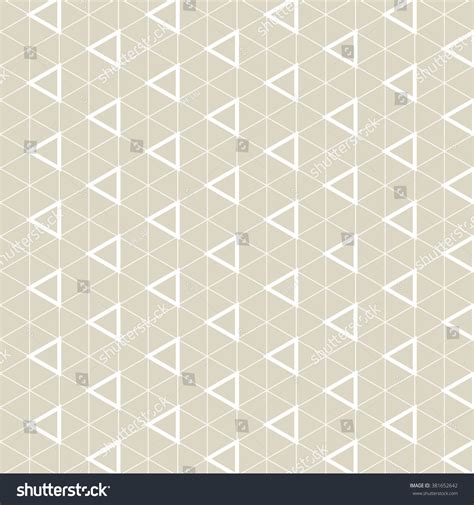 Triangle Grid Designvector Seamless Pattern Stock Vector Royalty Free