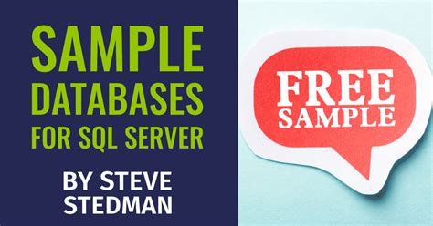 explore sql server with five popular sample databases