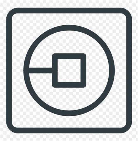 Uber Square Frame Logo PNG TOPpng