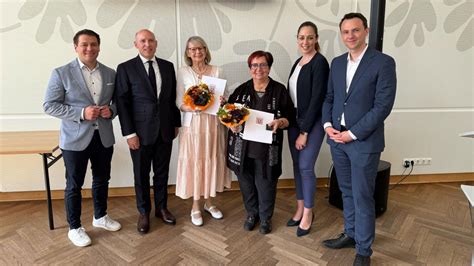 Hanau Landesehrenbriefe Für Hildegard Geberth Und Barbara Horch