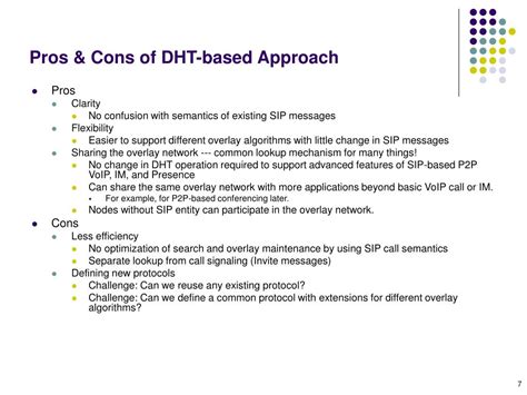 Ppt Sip Based Or Dht Based Powerpoint Presentation Free Download