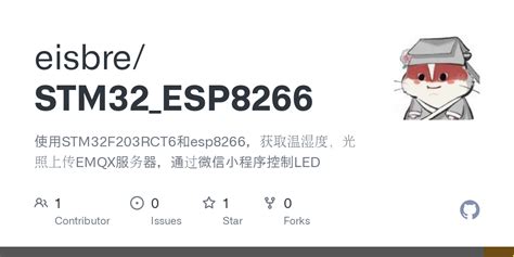 Github Eisbrestm32esp8266 使用stm32f203rct6和esp8266，获取温湿度，光照上传emqx服务器，通过微信小程序控制led