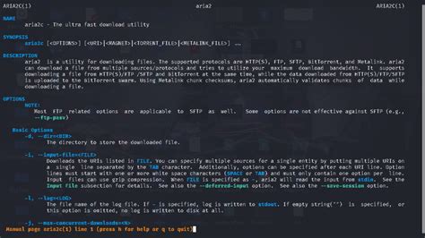 Aria2 - Multi-Protocol Command-Line Download Tool for Linux - GeeksforGeeks