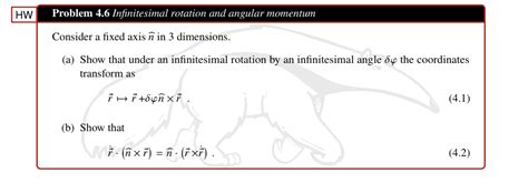 Solved Consider A Fixed Axis In Dimensions Chegg