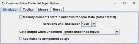 Project Options