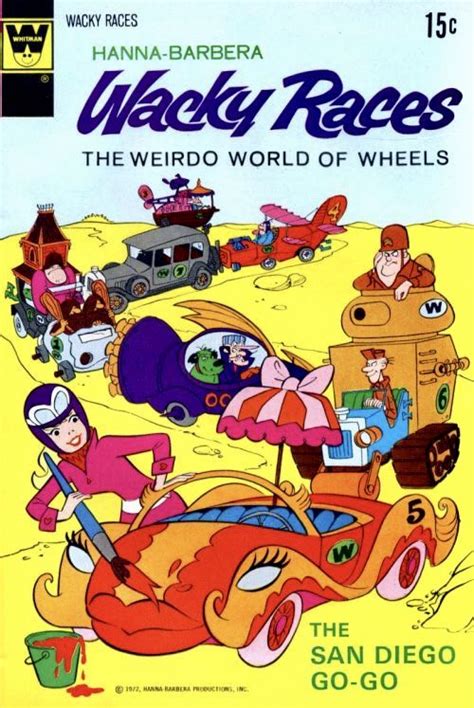 Pin By Ute Ab Wan The Bunyip On The Wacky Races Classic Cartoon