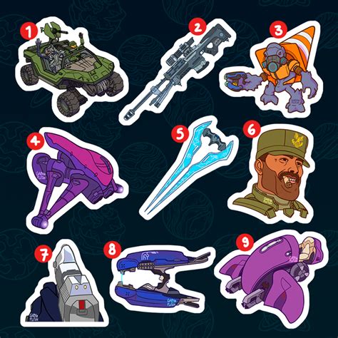 Halo Stickers Gabyplutons Ko Fi Shop Ko Fi ️ Where Creators Get