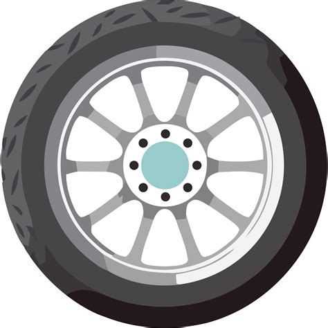 Car Wheel Clipart 49026898 Png