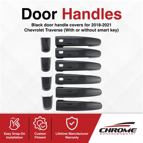 Chevrolet Traverse Chrome Package 2nd Gen 18 21