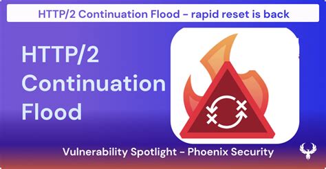 The Rising Threat Of 2 Vulnerabilities From Rapid Reset To Continuation Flood Cve 2024