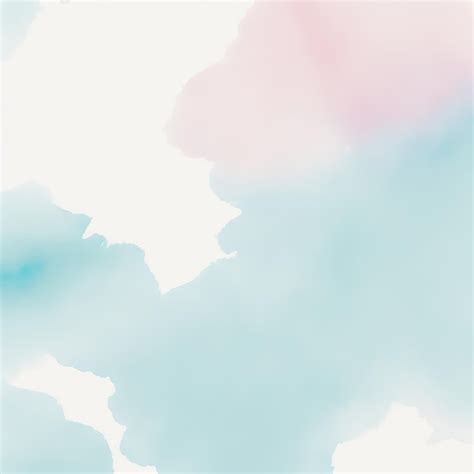 Premium Photo Cyan Blush Watercolor Background