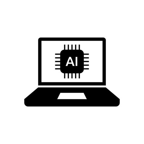 Ai Processor Icon Logo Circuit Icon Illustration Logo Template