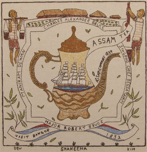 In09 Dr Robert Bruse Assam Tea Scottish Diaspora Tapestry