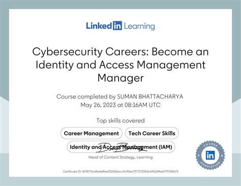 Suman Bhattacharya On Linkedin Certificate Of Completion
