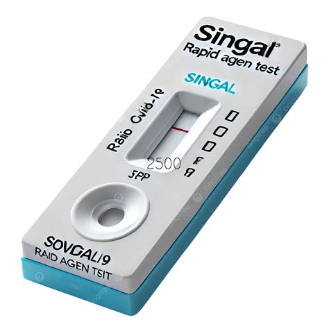 Alat Tes Antigen Cepat Dengan Garis Kontrol Tunggal Yang Menunjukkan