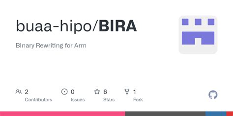 GitHub Buaa Hipo BIRA BInary Rewriting For Arm