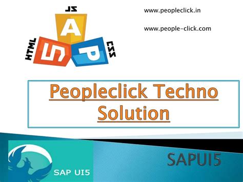 Ppt Sapui5 Training In Bangalore By Experienced Professionals