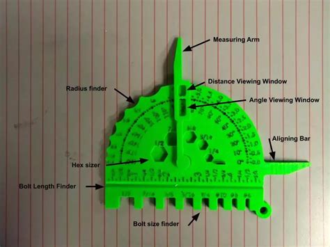 Stl File 6 In 1 Measuring Tool 🧞‍♂️・3d Printable Model To Download・cults
