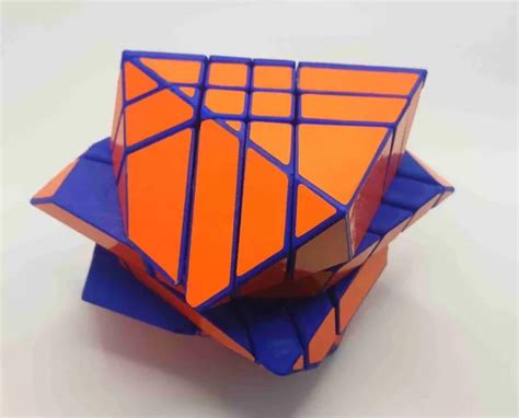 4x4x4 Hexagonal Bipyramid Ghost Cube Twisty Puzzles Custom Cubes