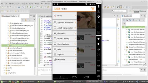 Java Navigation Drawer Android List Item Hight Stack Overflow