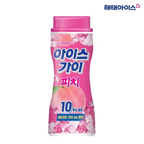 해태 아이스 가이 피치 200ml 배민 장보기∙쇼핑