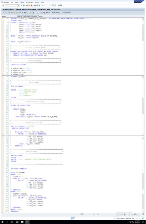 A Guide To NORMAL REPORTS In SAP ABAP