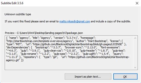 Idea New Option When Dragging Texts In · Issue 2944 · Subtitleedit