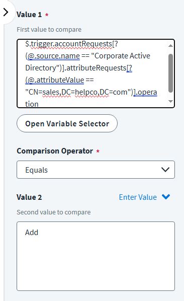 Json Expression Not Working In Compare String Isc Discussion And