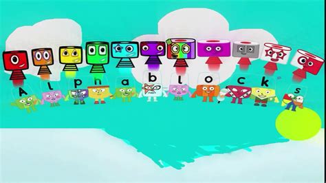 Alphablocks Intro 2022 But Times Table Blocks 1x To 8x Speed Version Song Youtube