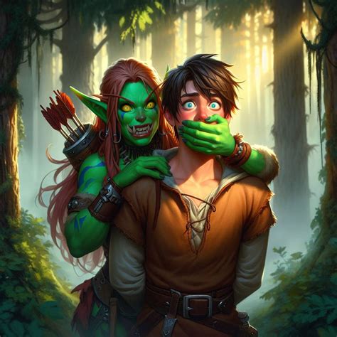 Orc Girl Handgag By Miaols On Deviantart