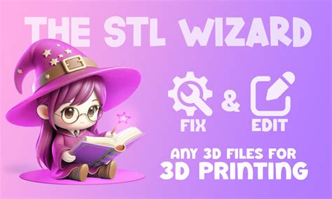 Edit Fix Modify And Provide Stl Files For 3d Printing By Dandydinu Fiverr