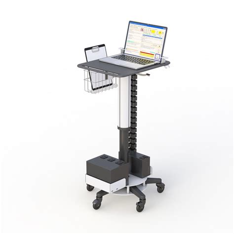 Mobile Computer Stands Carts Juno Laptop Cart Rdp Medical Carts