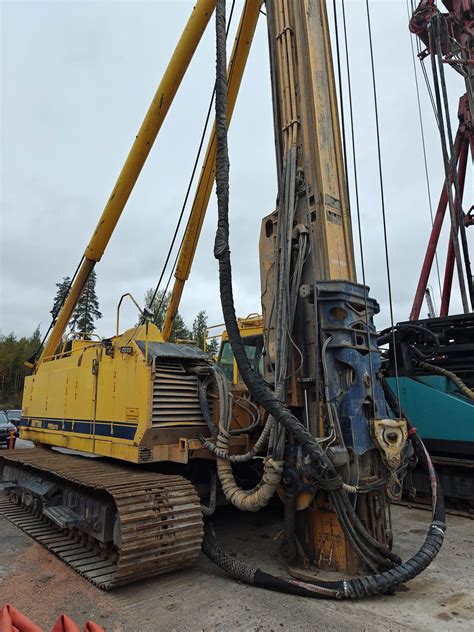 Junttan Pm26 Rotary Piling Rig Omnia Machinery