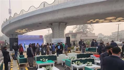 Captain Colonel Sher Khan Flyover Inaugurated By Punjab Cm Naqvi Economy Pk