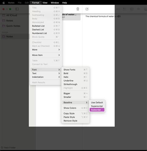 How To Type Superscript And Subscript On Mac
