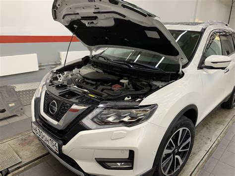 Упоры капота — Nissan X-Trail III (t32), 2 л, 2019 года | аксессуары ...