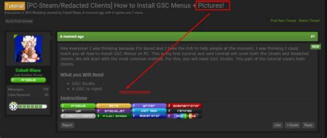 Mod Menu PC Steam Redacted Clients How To Install GSC Menus Pictures Se7enSins Gaming