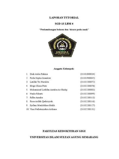 Laporan Tutorial Sgd 13 Lbm 4 Mod 22 Pdf Laporan Tutorial Sgd 13 Lbm 4 Mod 22 Pdf