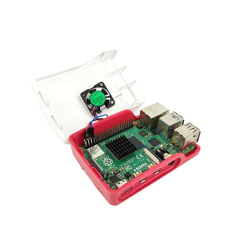 Case Fan That Keeps Raspberry Pi 4 Model B Cool