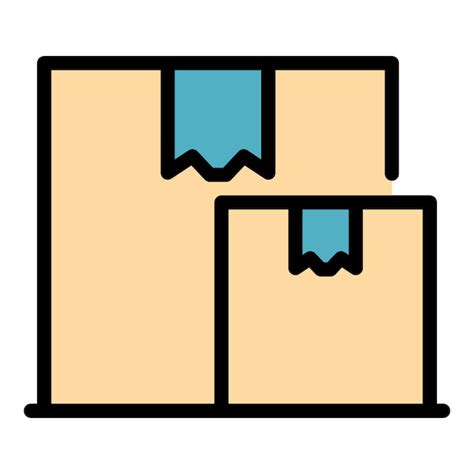 Premium Vector Carton Parcel Box Icon Outline Carton Parcel Box