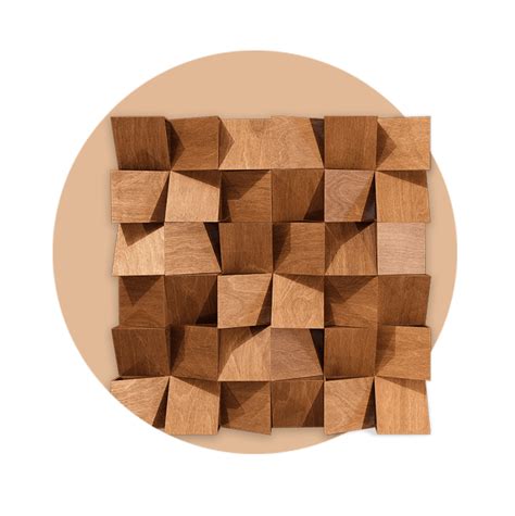 Wooden Sound Diffuser Pro Acoustics