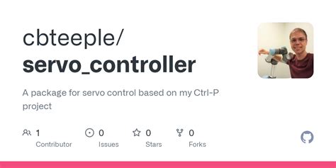 GitHub Cbteeple Servo Controller A Package For Servo Control Based On My Ctrl P Project