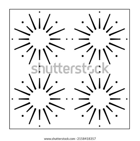 Vector Isolated Decorative Square Tile Grphic Stock Vector Royalty Free 2158418357 Shutterstock