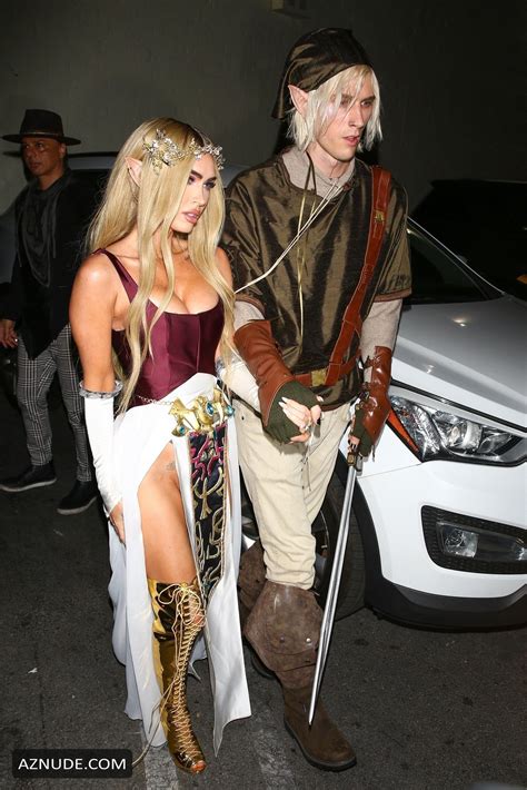 Megan Fox Nude Pussy Slip At Halloween Aznude