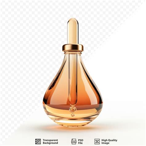 Premium Psd Drop Of Cosmetic Serum On White Isolated Background