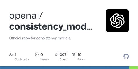 Openaiconsistencymodels Official Repo For Consistency Models R